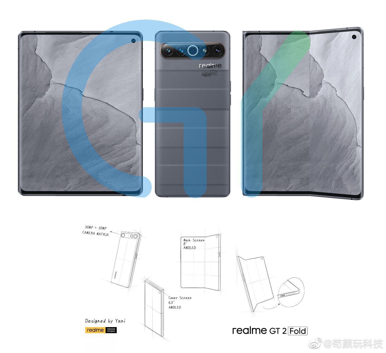Realme GT2 Fold : Le smartphone pliable de Realme bientôt disponible