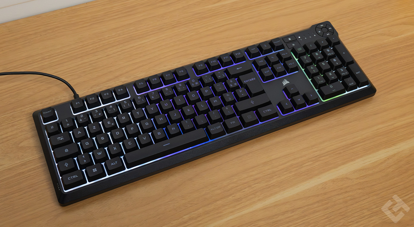 Test Corsair K55 Core : Avis complet et détaillé - Clavier gamer